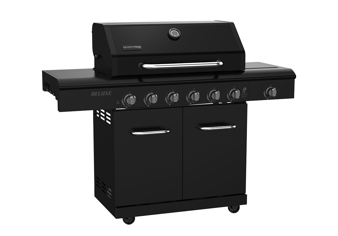 Deluxe 7-Burner Gas Grill with Stainless Steel Side Burner | Nexgrill