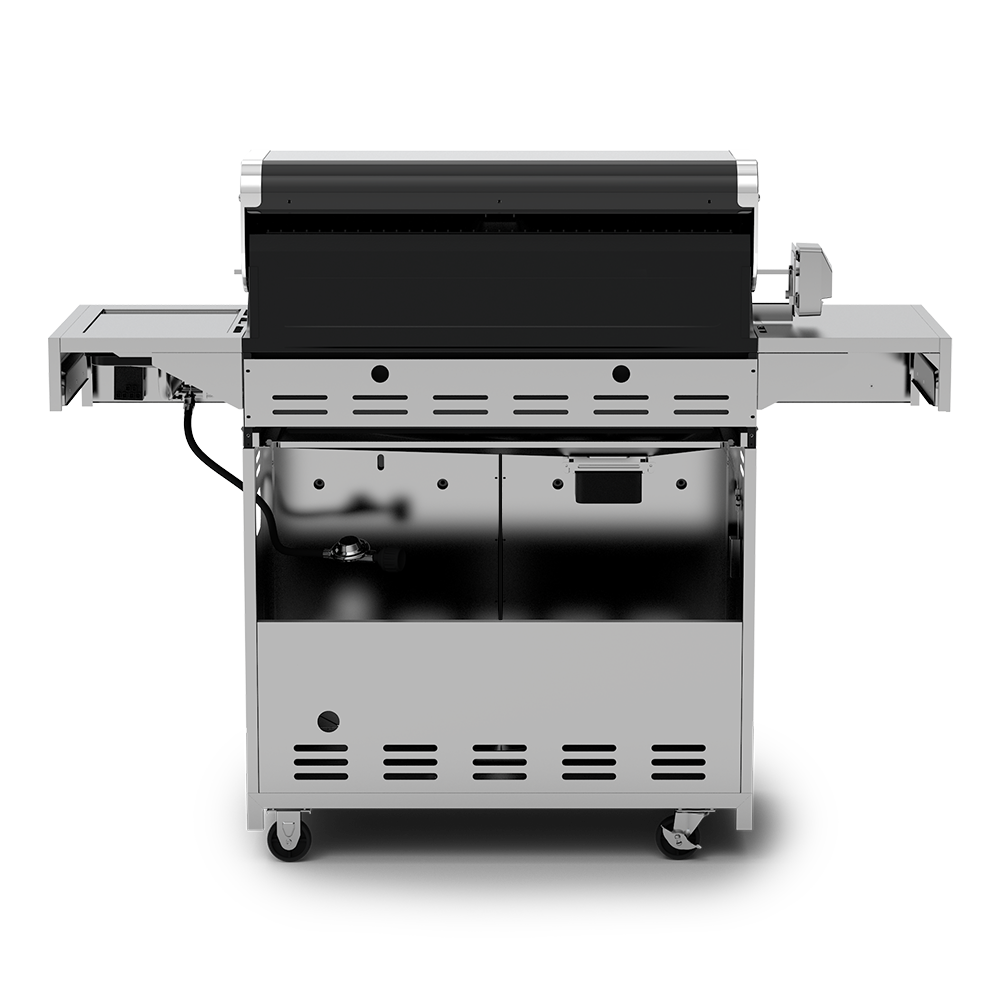 Deluxe 6-Burner Gas Grill with Infrared Searing Side Burner | Nexgrill