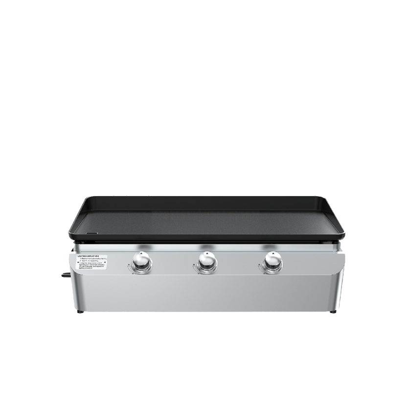 3-Burner Portable Propane Gas Grill with Griddle Top | Nexgrill